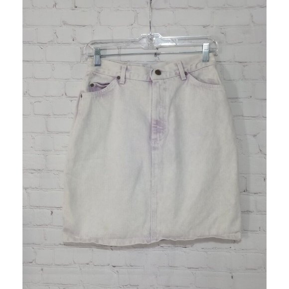 Lee | Skirts | Vintage Lee Riders Acid Wash Denim Jean Pencil Skirt Size 1 Usa Union Made | Poshmark
